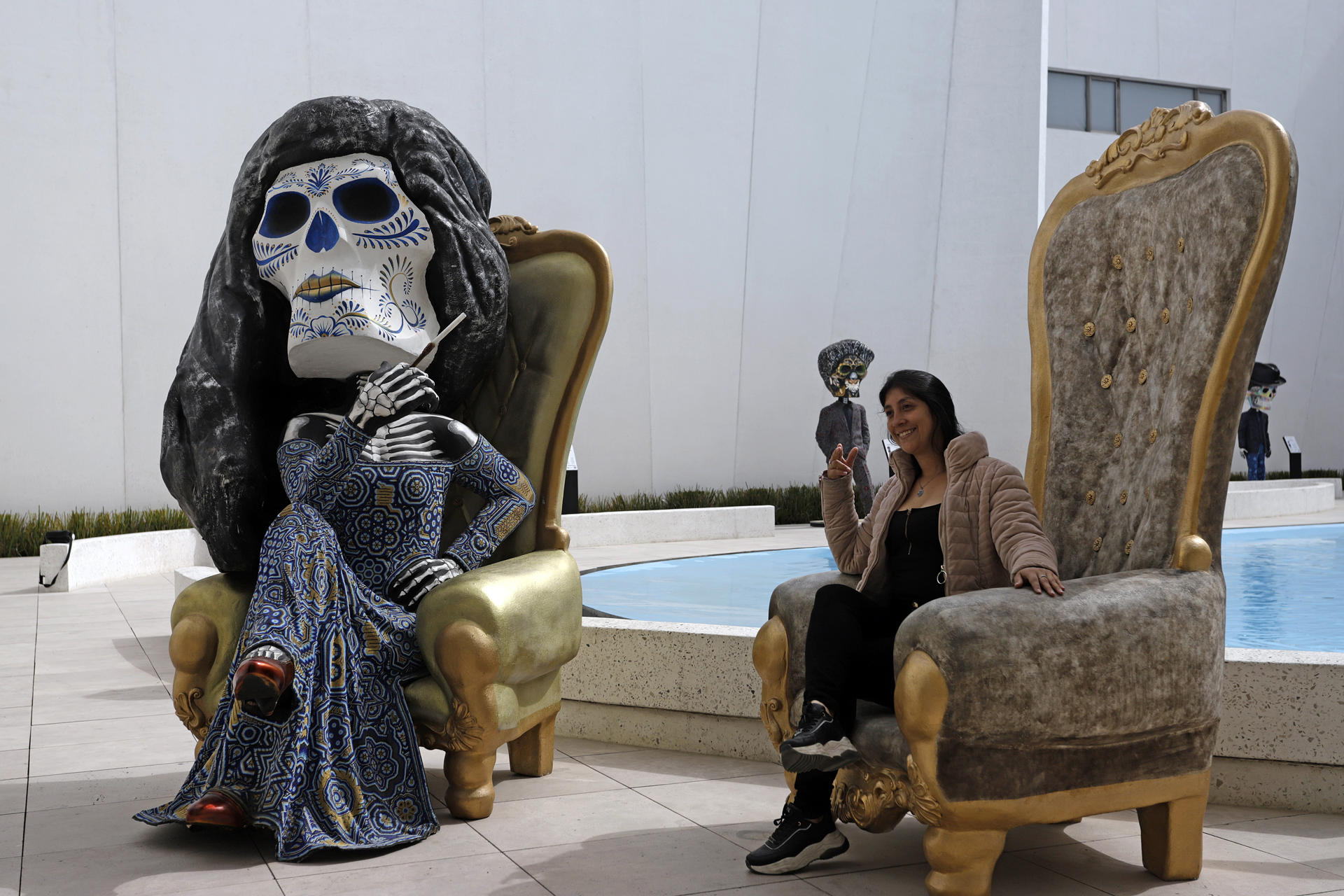 Museo mexicano exhibe cráneos de personajes hechos con arte indígena y ...