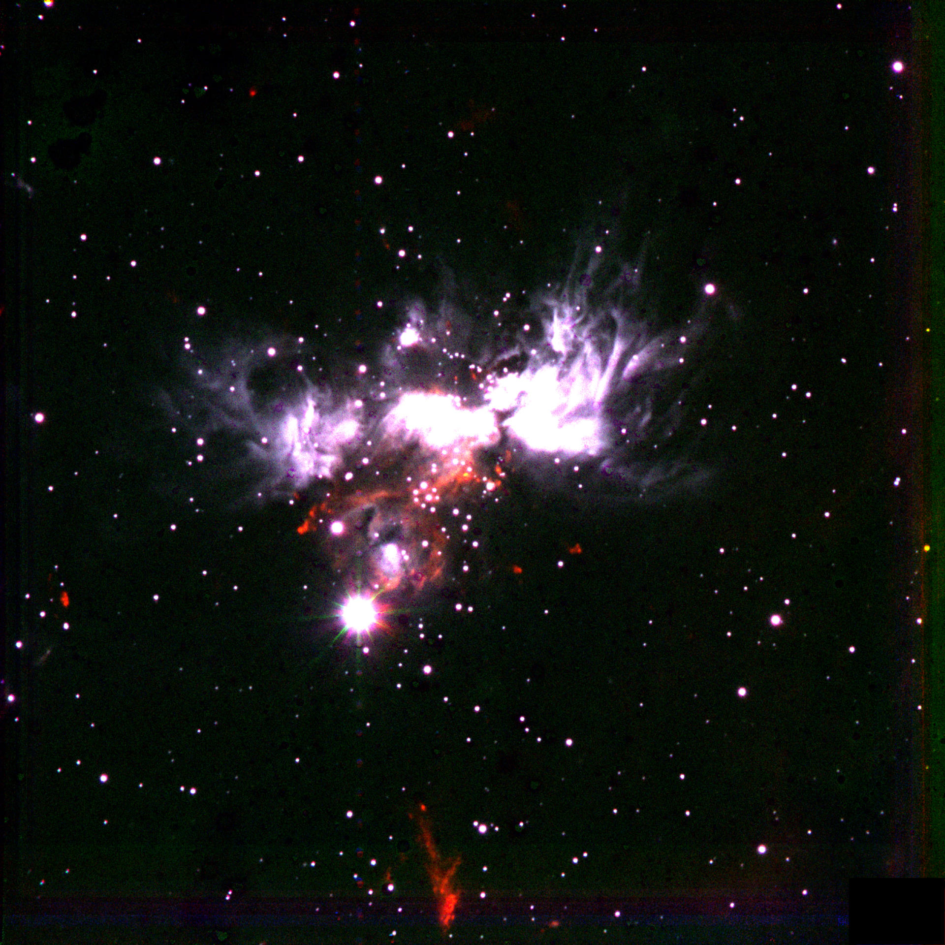 La AFGL 5180, cuna de estrellas gigantes en formación, revela sus ...