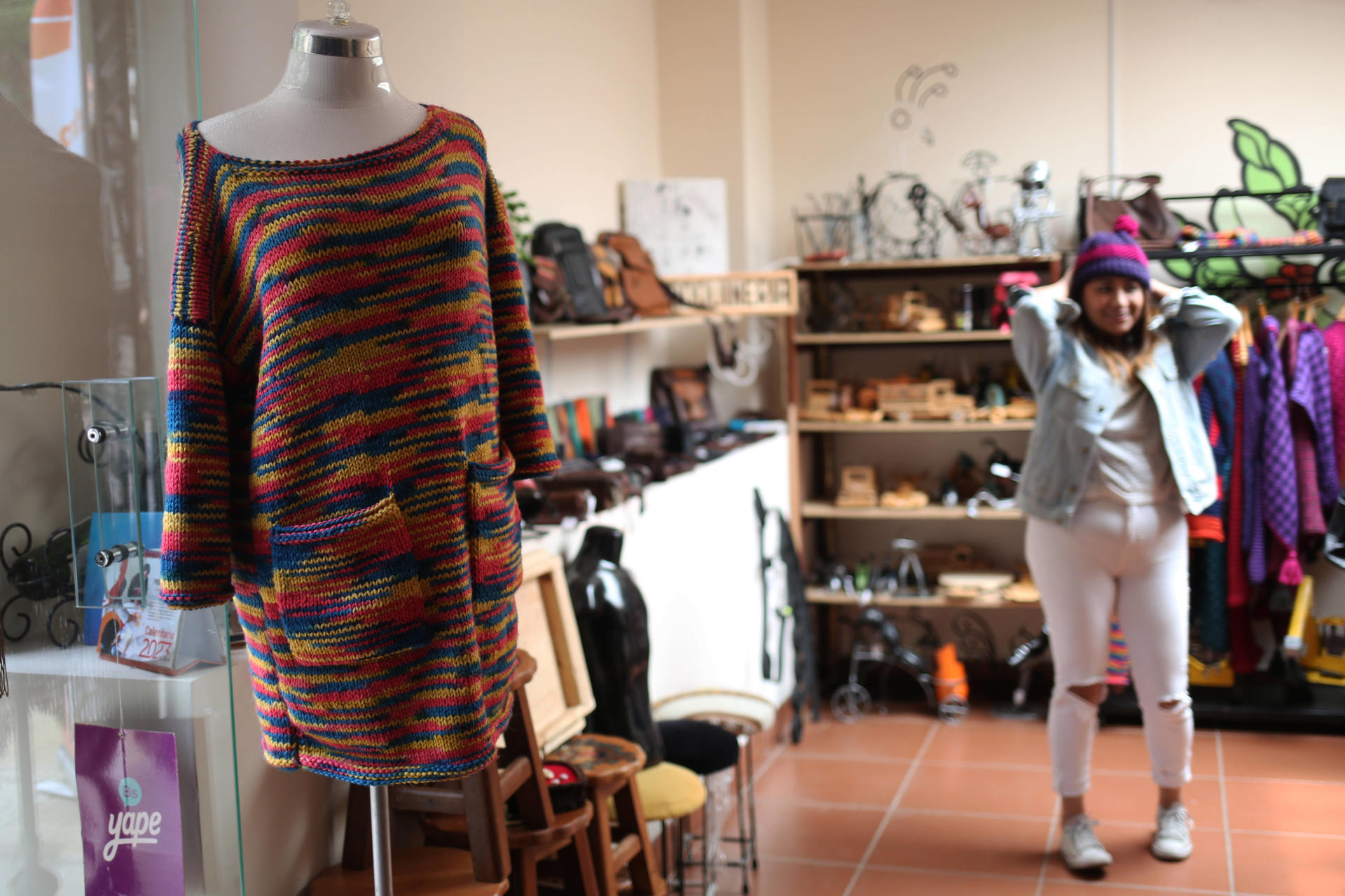 'Puya' es el escaparate para los tejidos hechos por jóvenes y mujeres ...