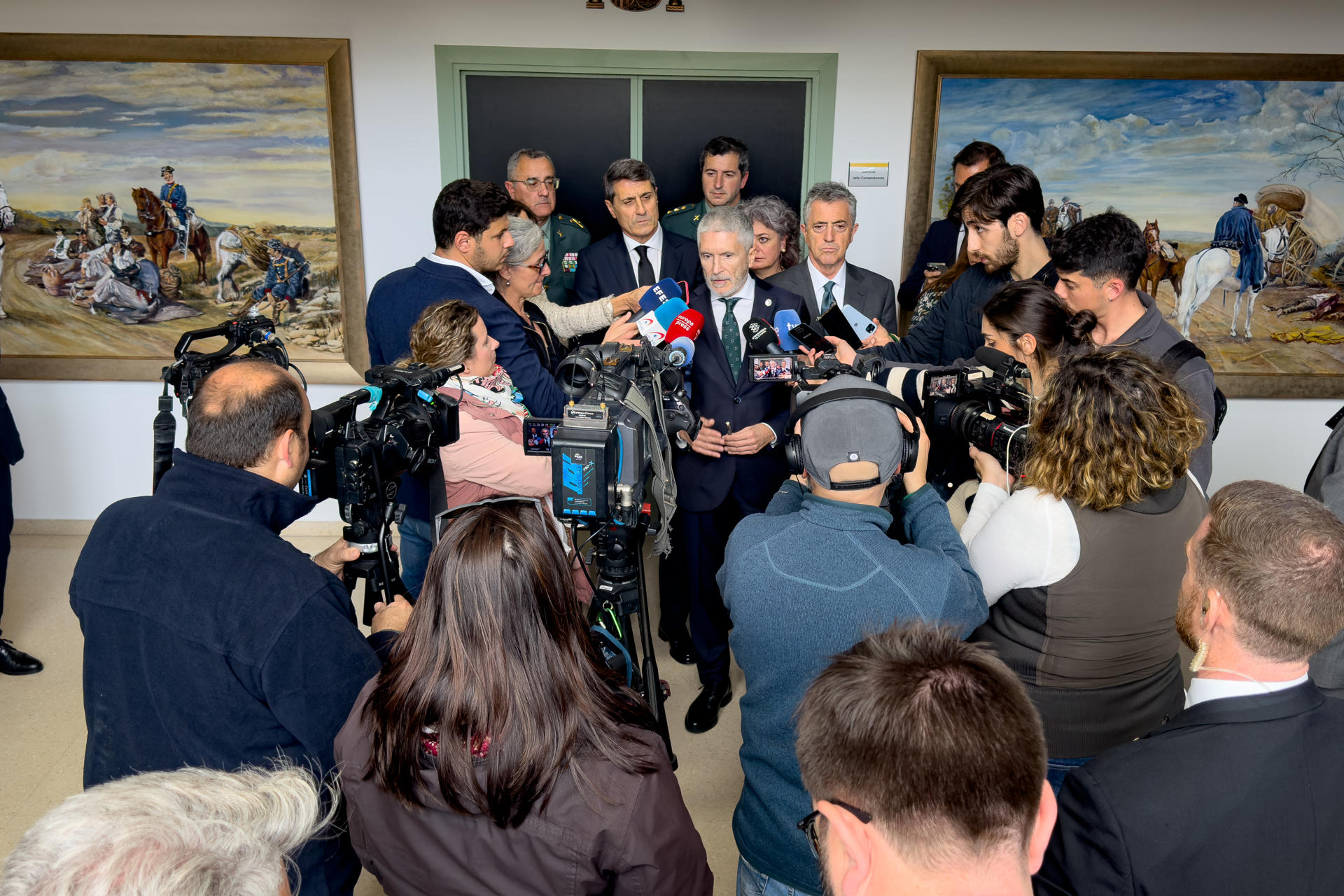 8 detenidos por la muerte de dos guardias civiles embestidos por una ...