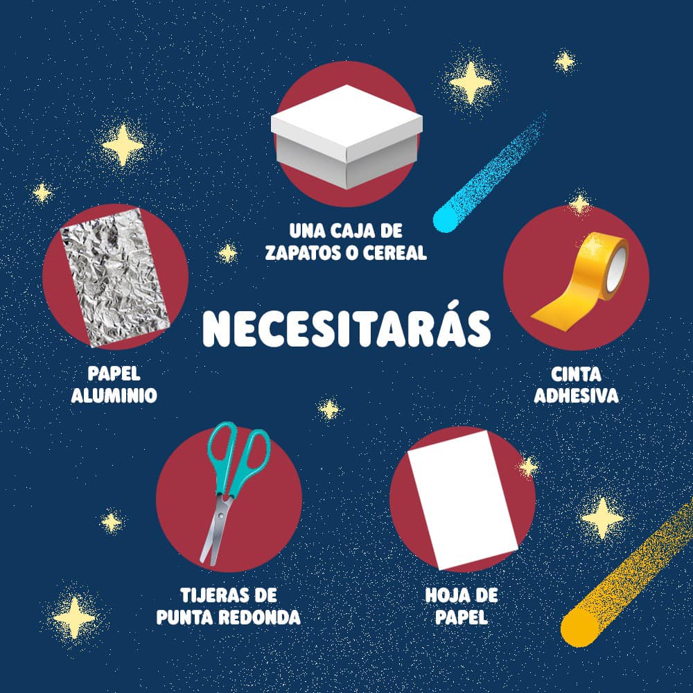 Elmo te enseña cómo crear un visor para ver el eclipse el 8 de abril ...