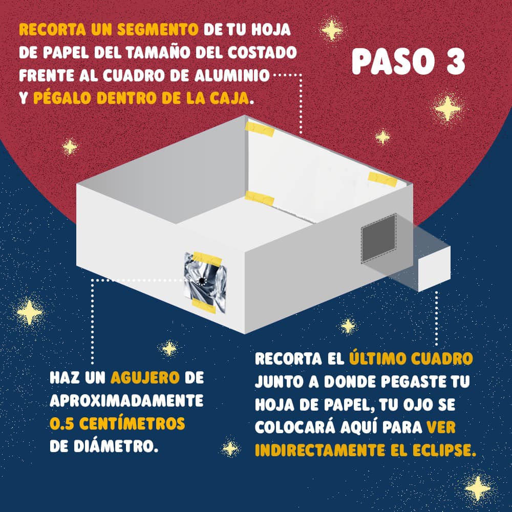 Elmo te enseña cómo crear un visor para ver el eclipse el 8 de abril ...