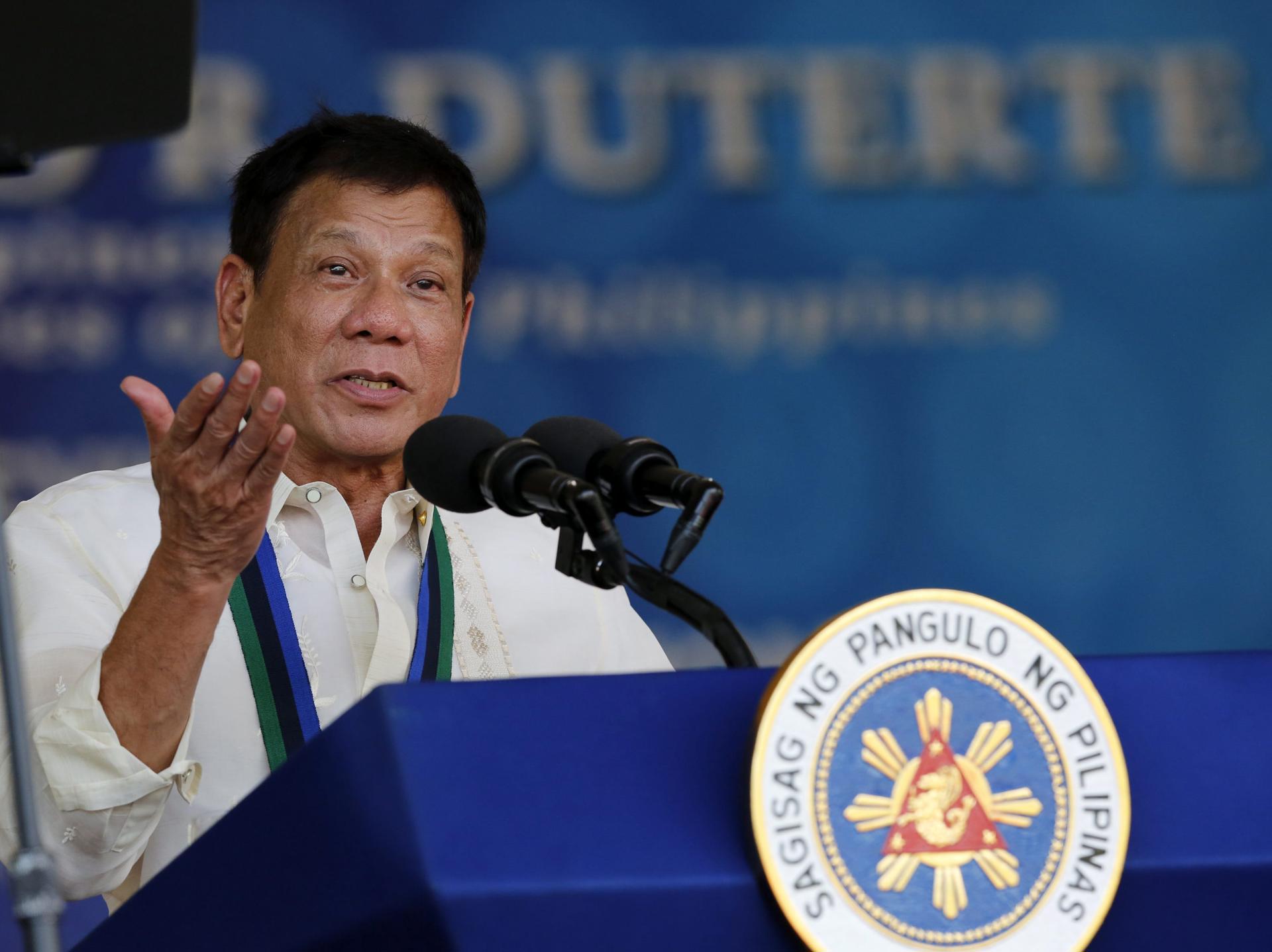 El expresidente filipino Rodrigo Duterte se presentará a las elecciones ...