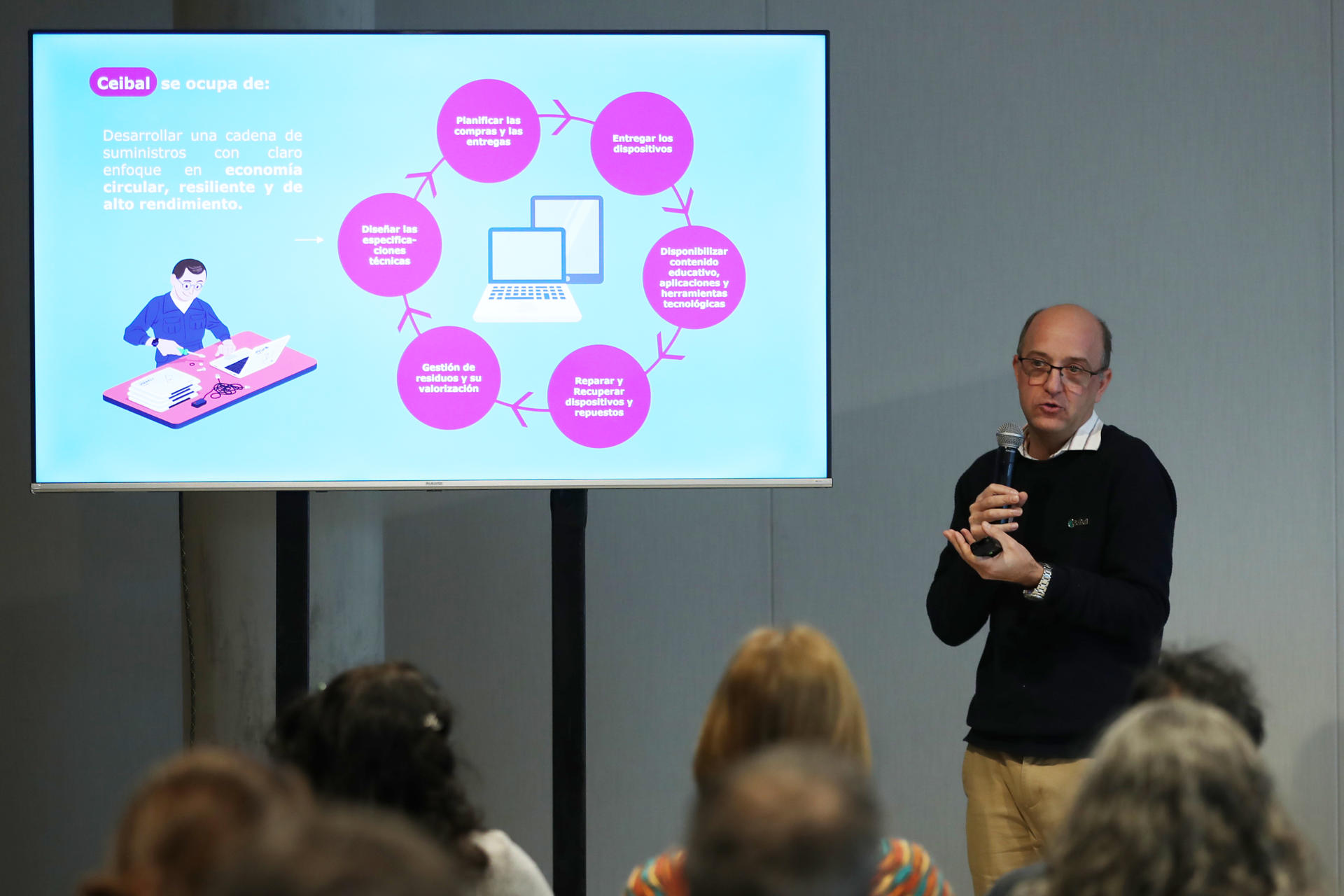 Con un proyecto pionero, Ceibal recicla el 75 % de sus dispositivos en Uruguay | Qué Pasa