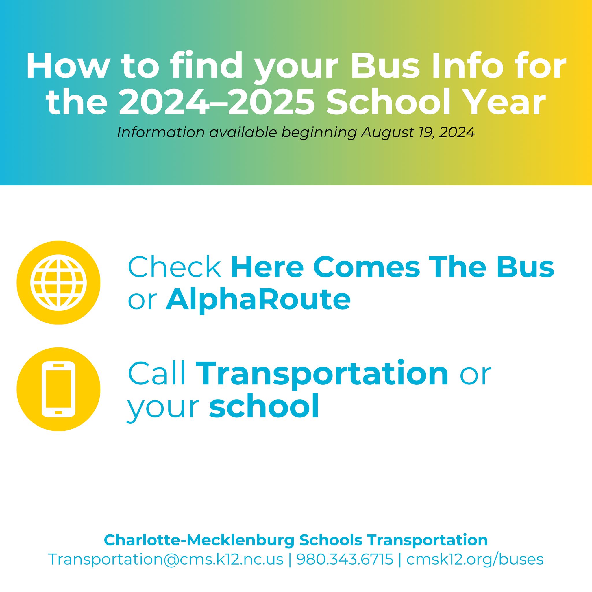 Transporte escolar: Actualización importante para el próximo año ...