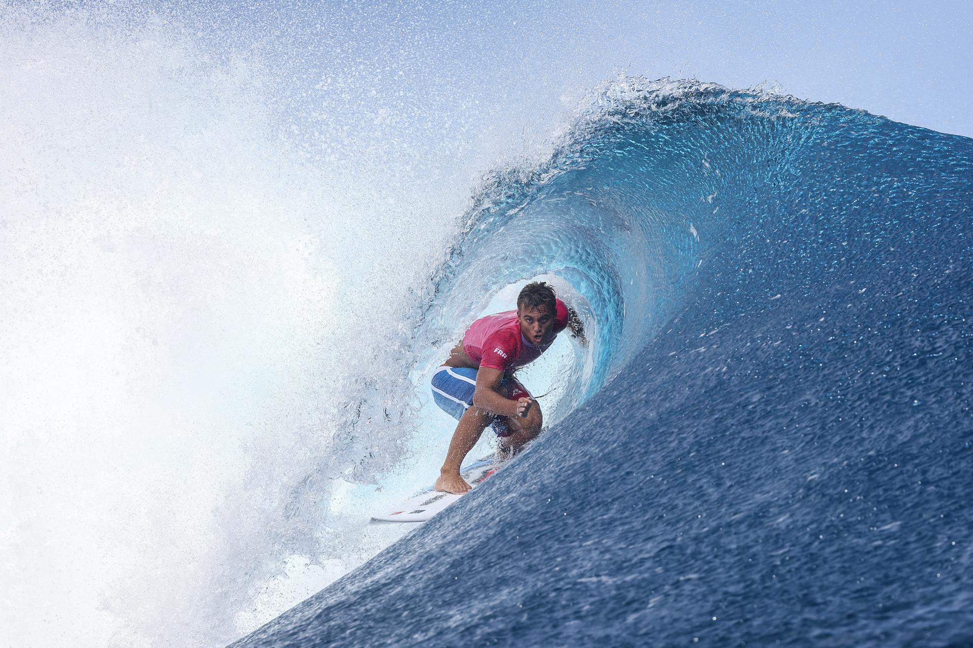 El francés Kauli Vaast logra el oro en el surf de los Juegos Olímpicos ...