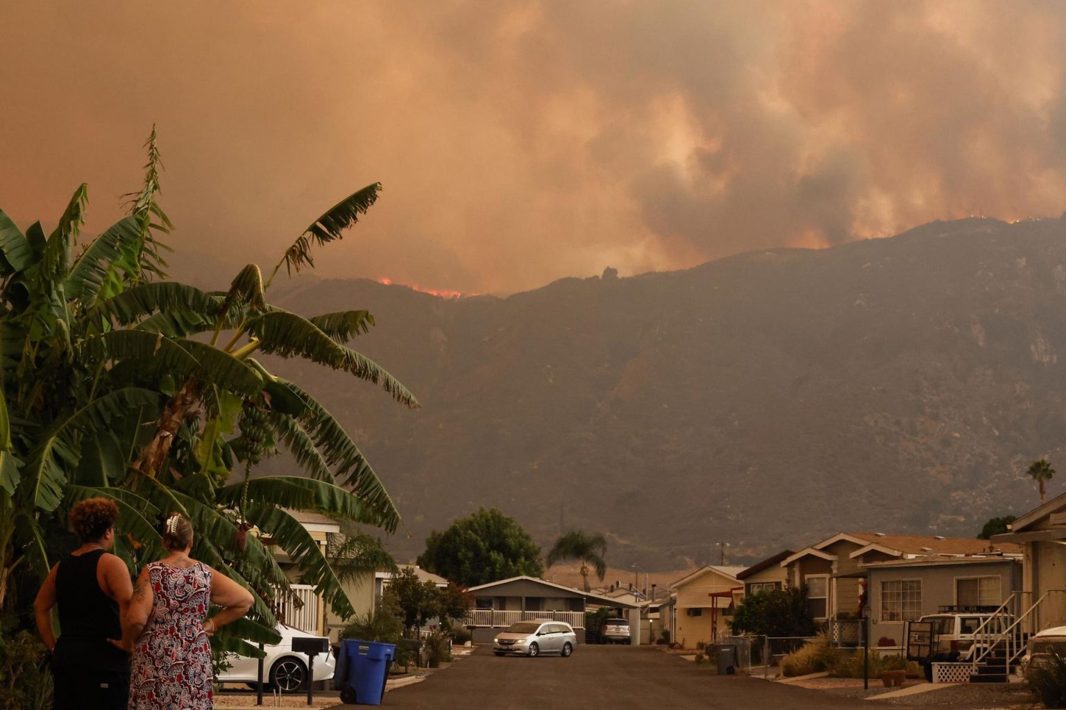 Tres grandes incendios forestales arrasan sin control el sur de ...