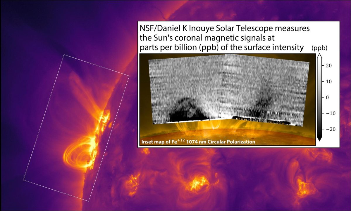 Crean el primer mapa de intensidad magnética de la corona solar | Qué Pasa