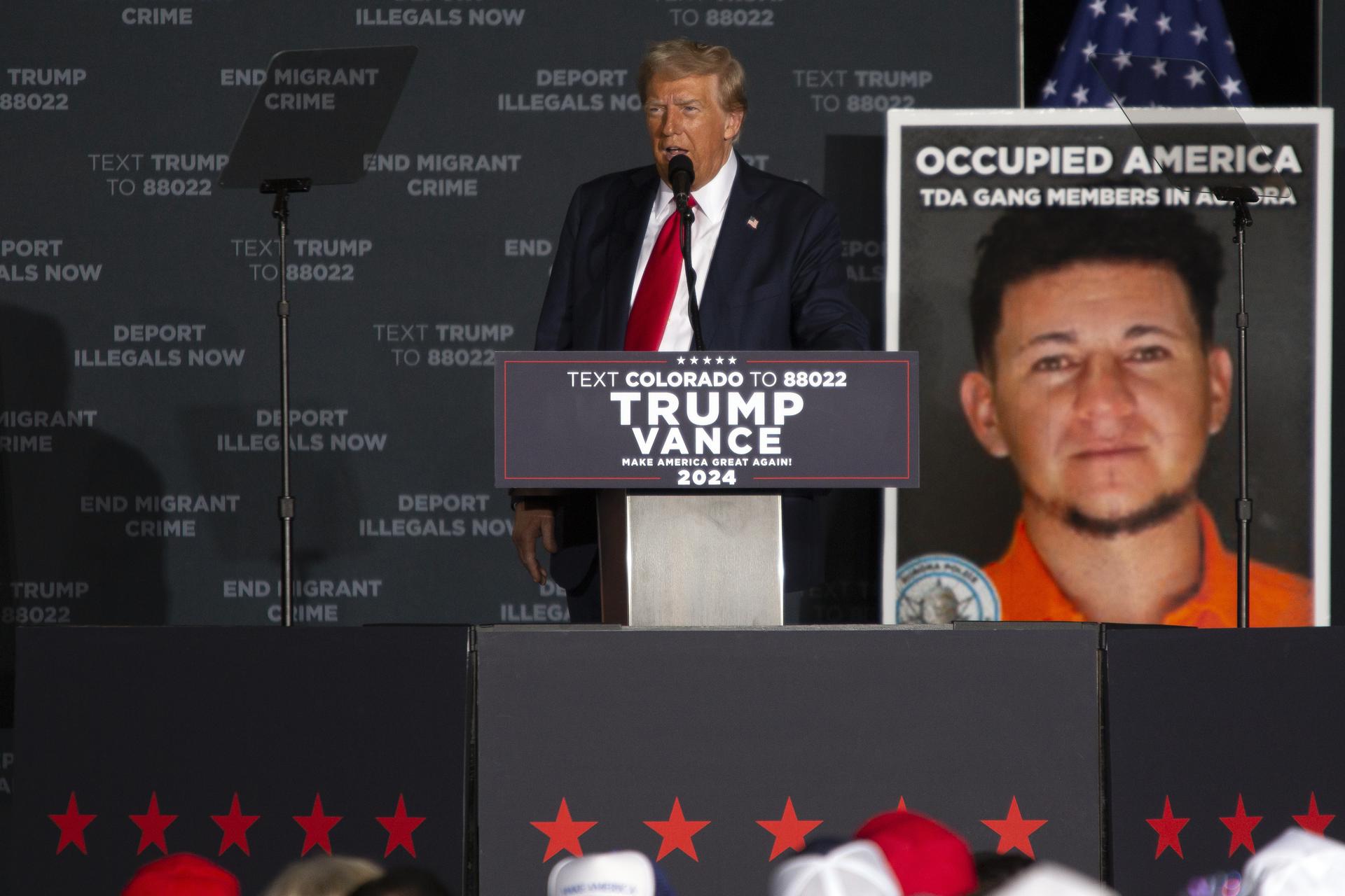 Trump visita la ciudad que usó para estigmatizar a venezolanos y ...
