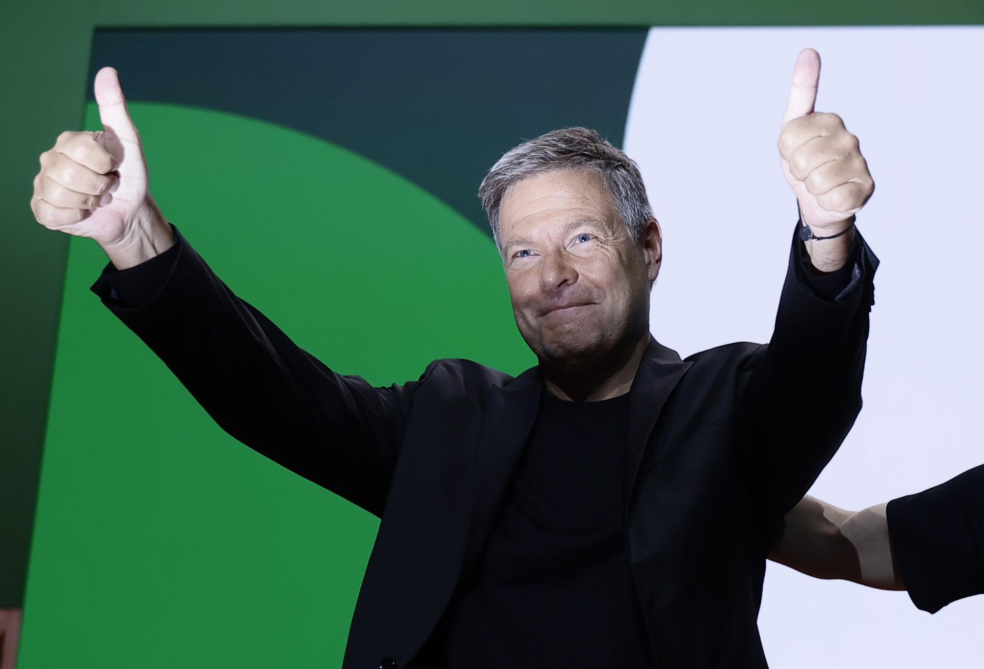 Los verdes confirman por abrumadora mayoría a Habeck como su candidato ...