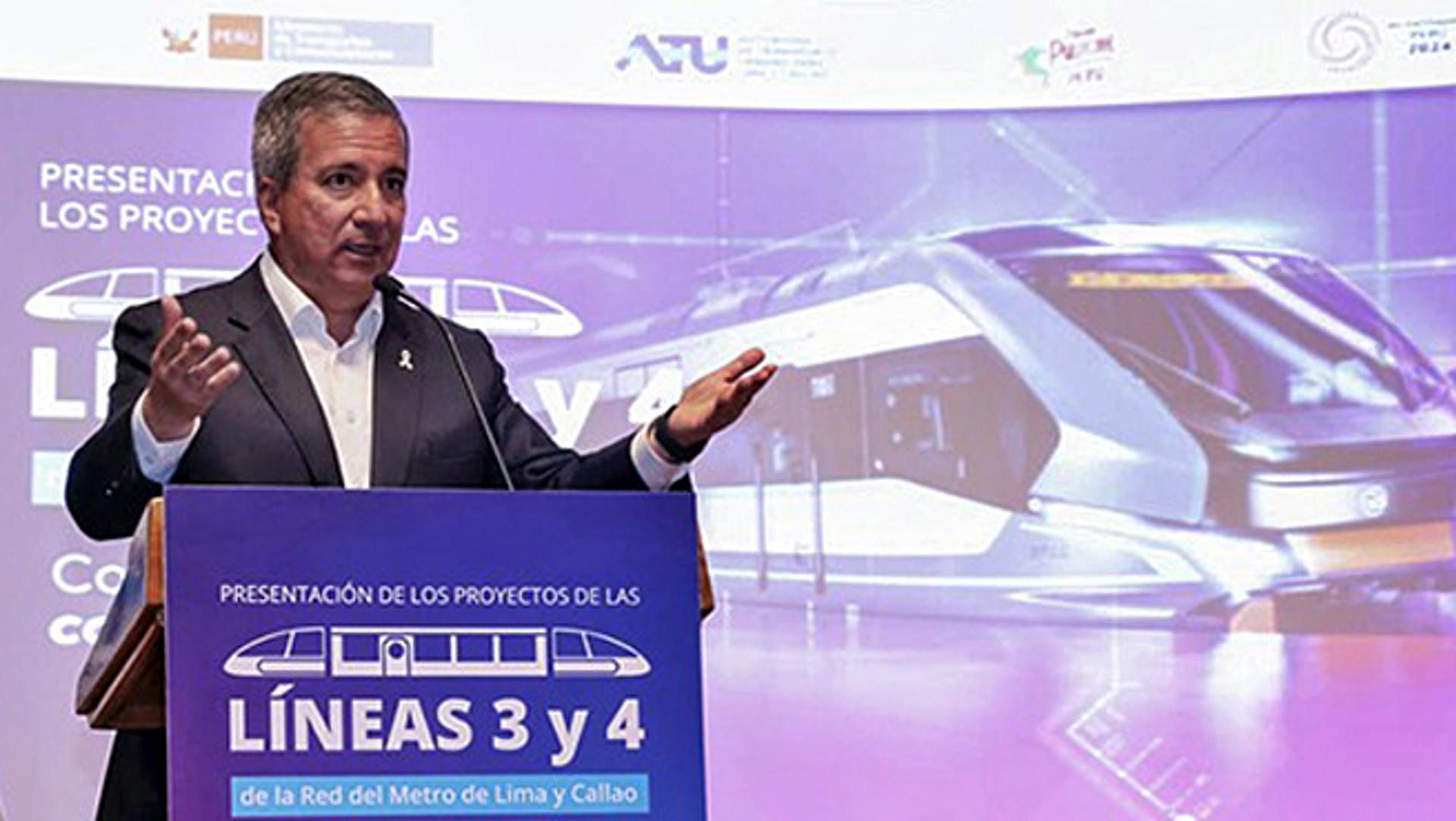 Perú presenta nuevas líneas del Metro de Lima a 29 embajadas para ...