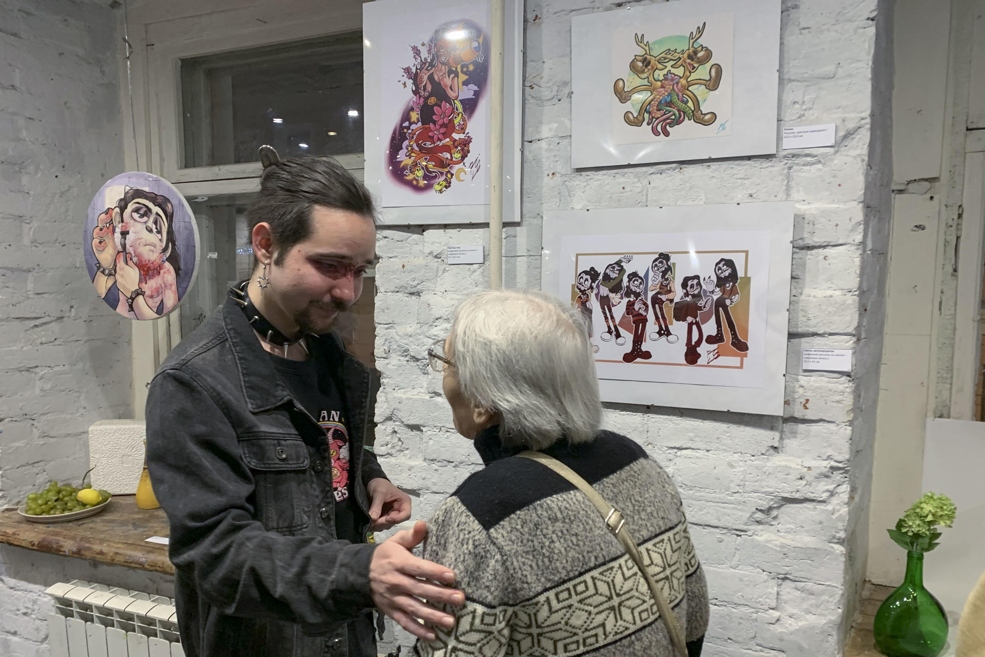 Joven dibujante cubano expone en Moscú su obra inspirada en el arte ...