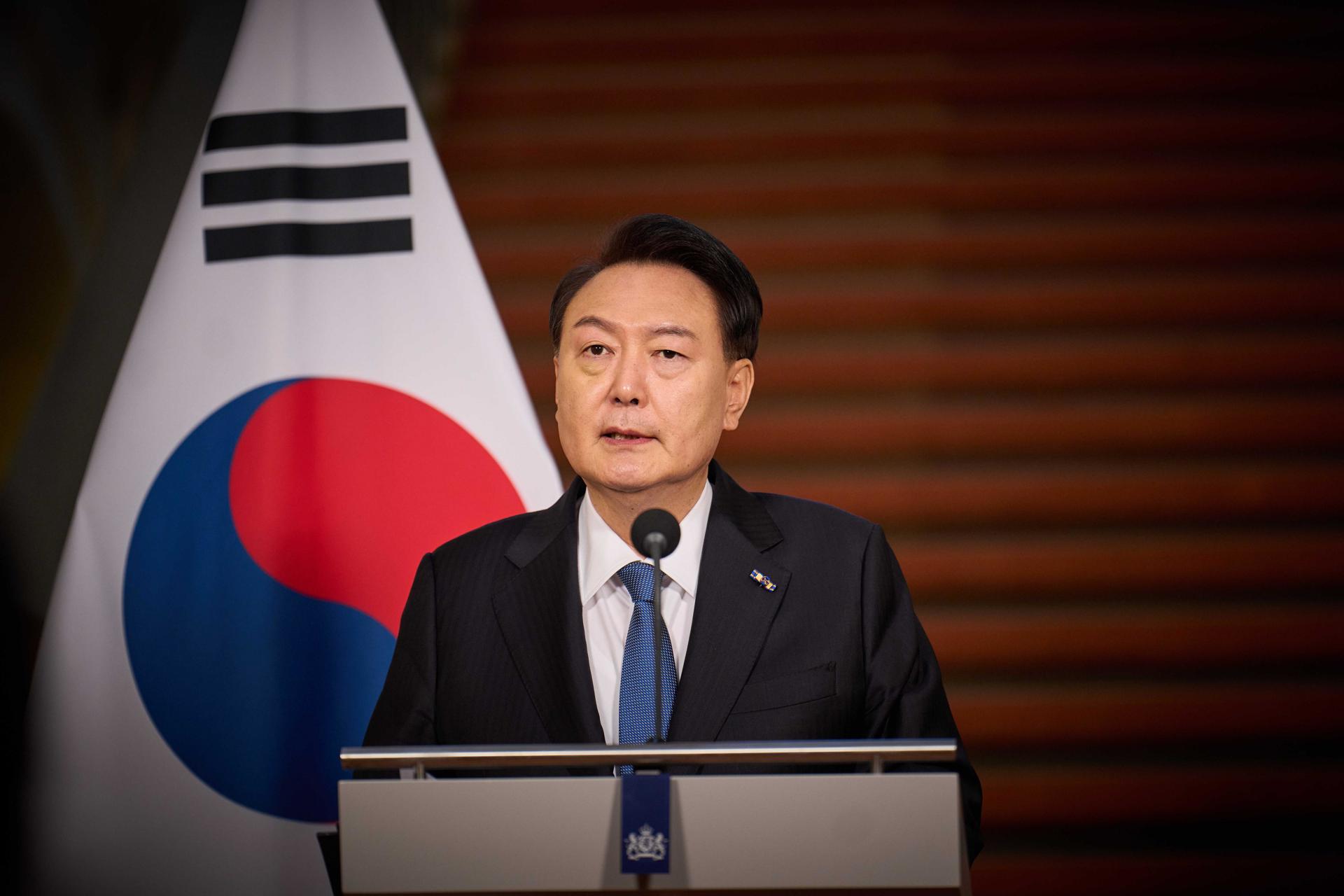 La popularidad del presidente surcoreano alcanza nuevo mínimo histórico ...