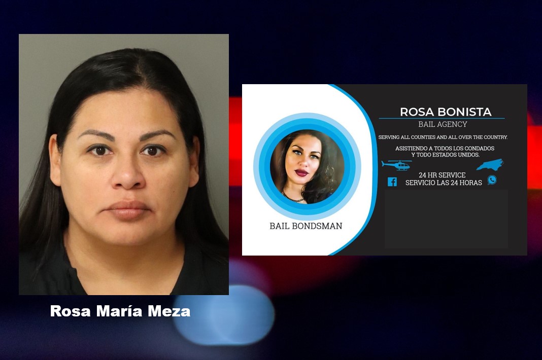 Agente de fianzas en NC, Rosa Meza, arrestada por tráfico de drogas ...