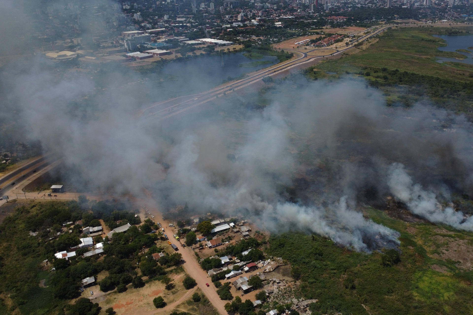 Unas 60.000 hectáreas están afectadas por los incendios en Paraguay en ...