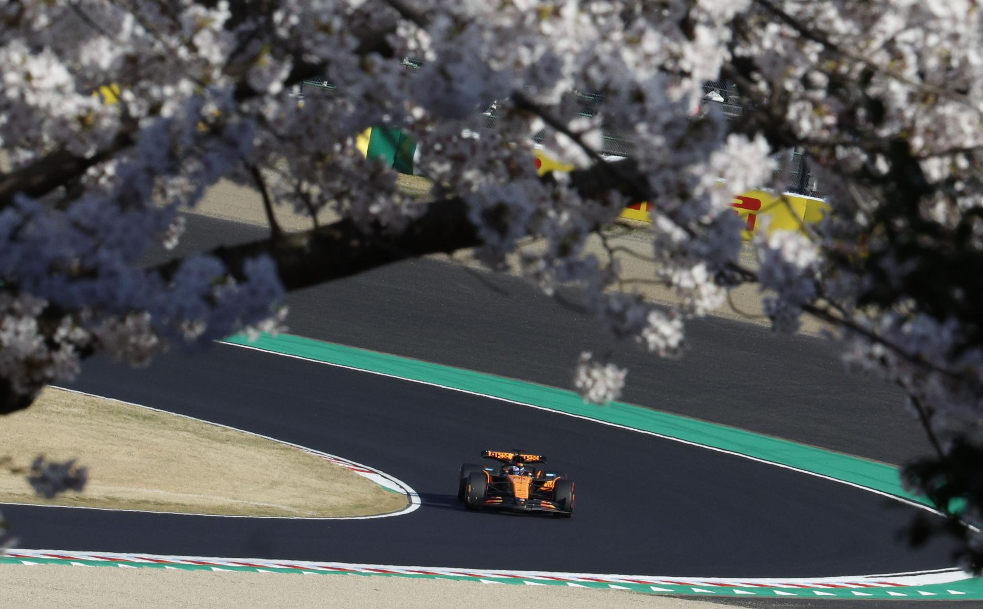 Piastri delante de Norris en los libres de Suzuka, marcados por las banderas rojas | Qué Pasa