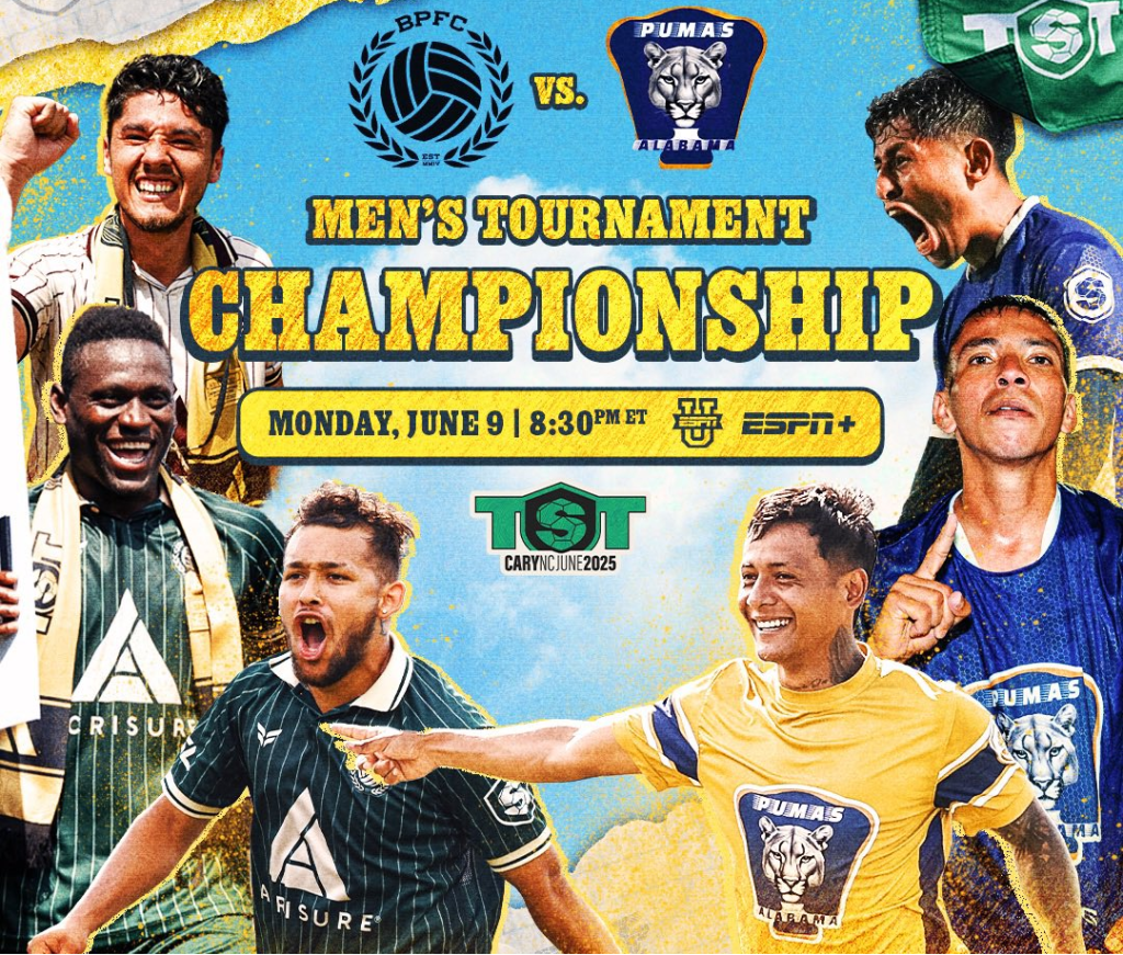 Pumas de Alabama se enfrenta a Bumpy Pitch FC en final del TST | Qué Pasa