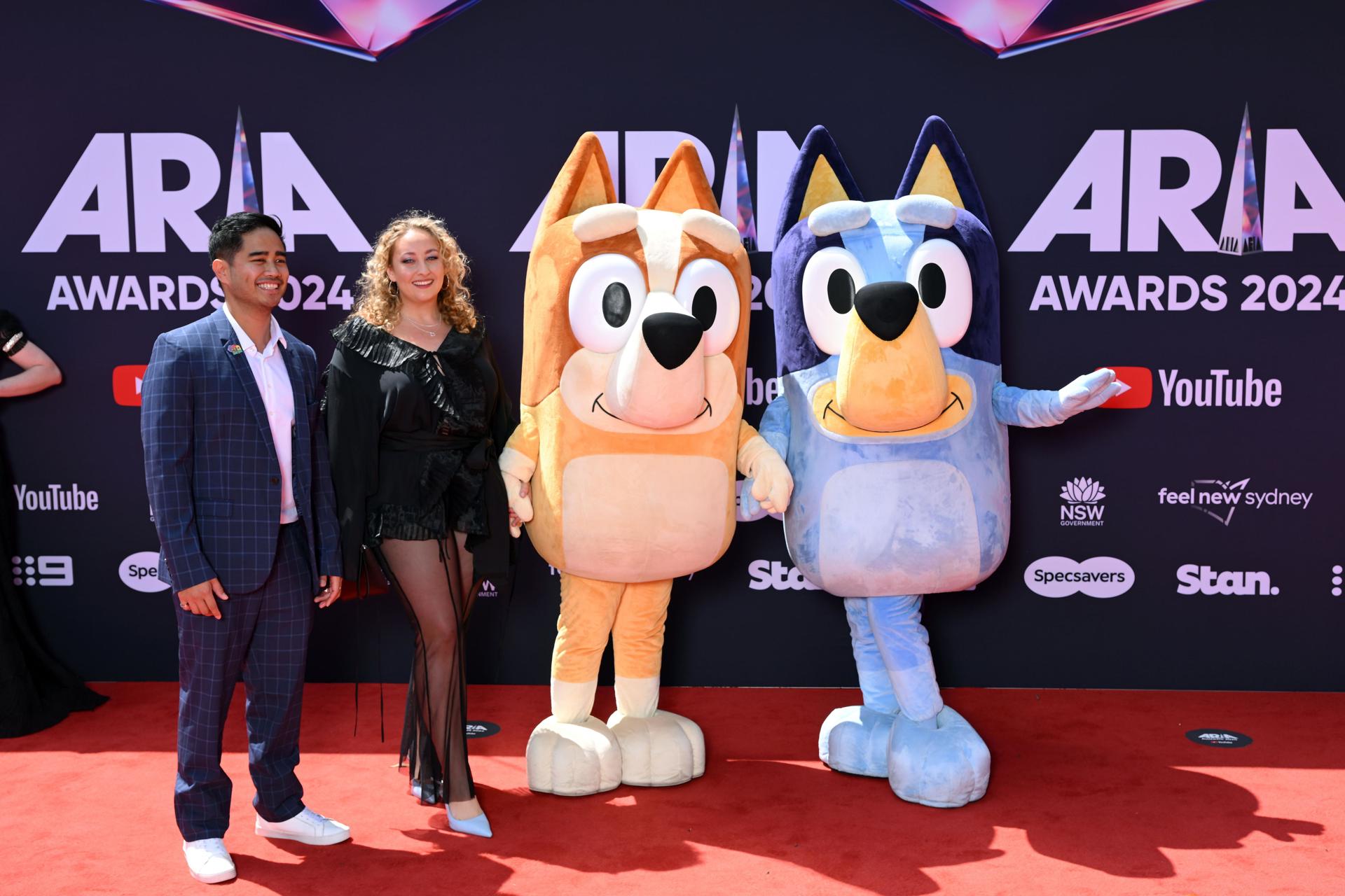 Bluey se sube por primera vez a un escenario colombiano con su ...