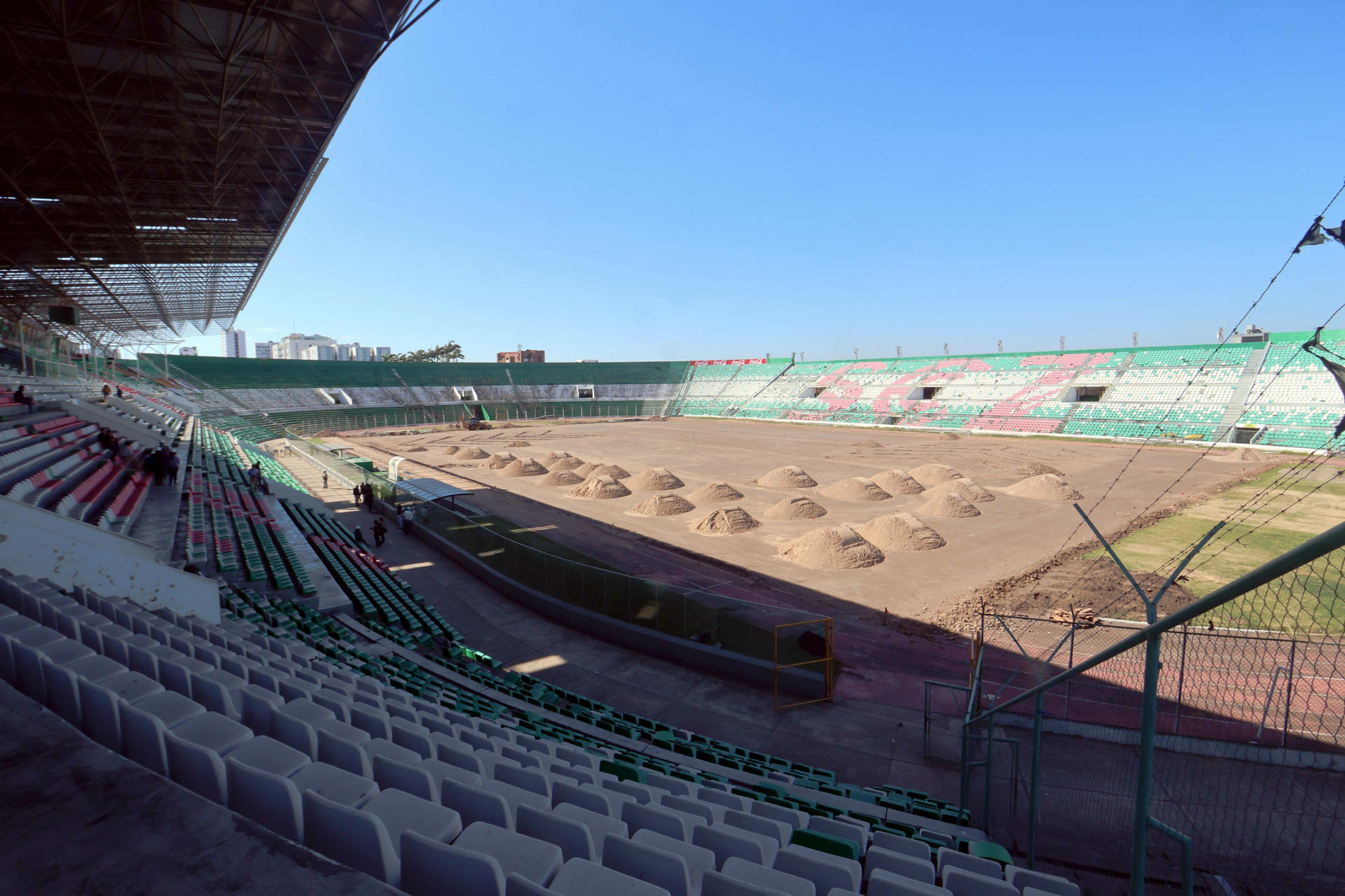 La remodelación del 'Tahuichi' Aguilera tiene un 65 % de avance para ...