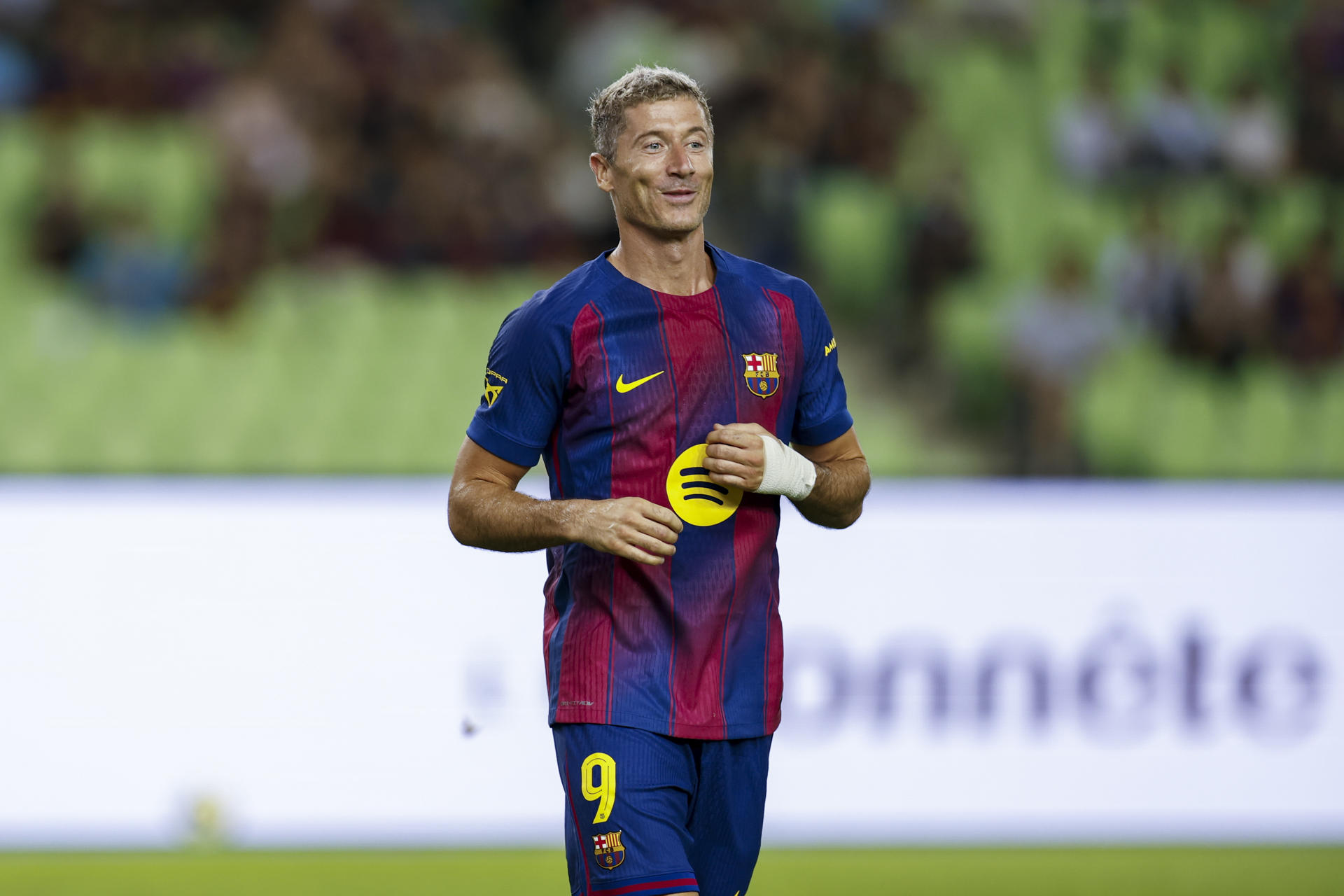 Robert Lewandowski, con molestias en el bíceps femoral, será baja para ...