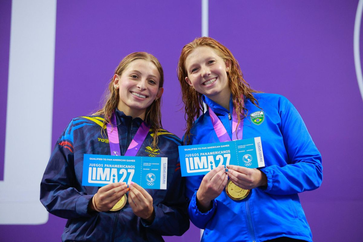 Brasileña y colombiana sorprenden con doble oro y récord en natación de ...