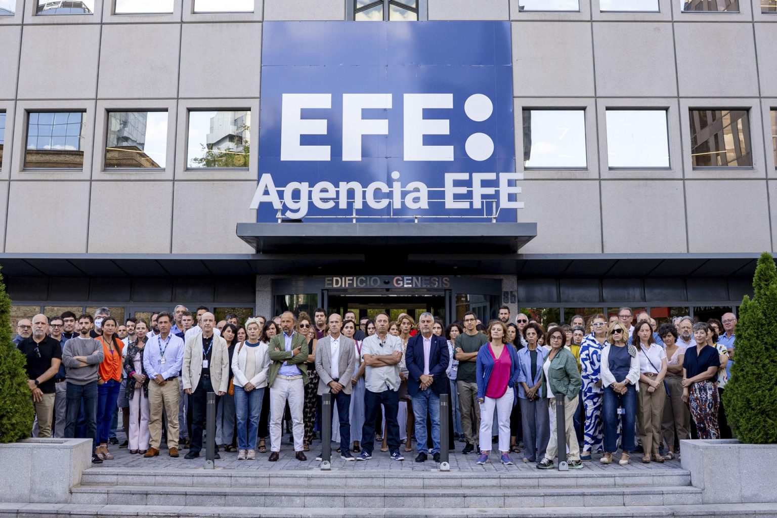 Decenas de medios en España se suman a la denuncia del asesinato de periodistas en Gaza | Qué Pasa