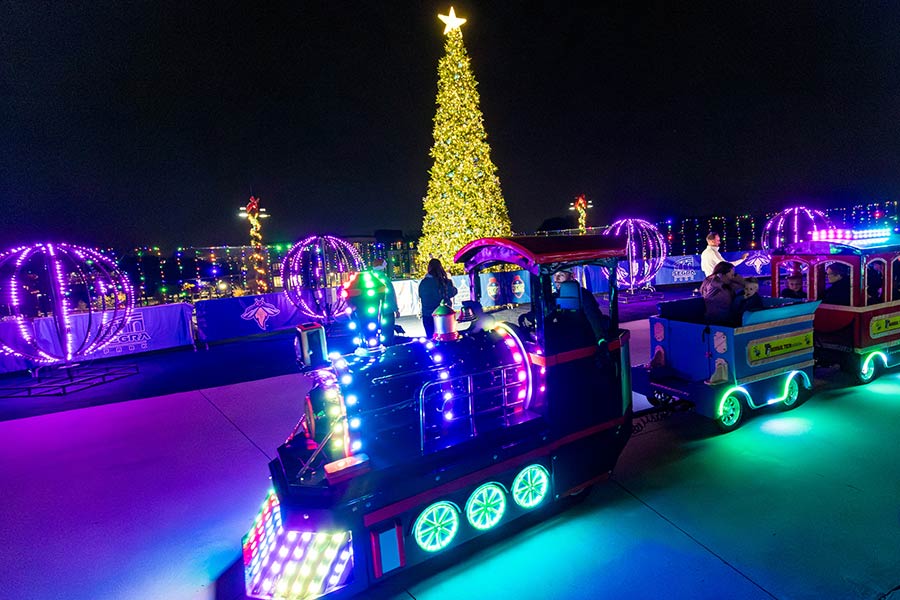 Durham se ilumina con festival de luces navideño | Qué Pasa