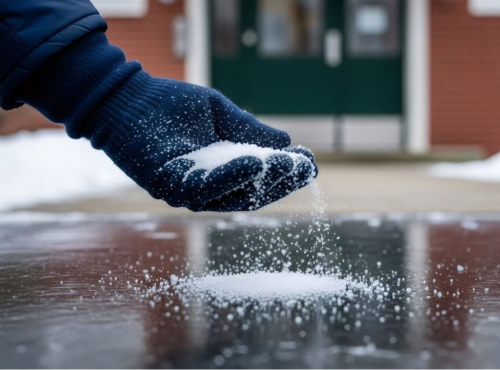 Piden usar la sal contra el hielo de manera segura y responsable | Qué Pasa