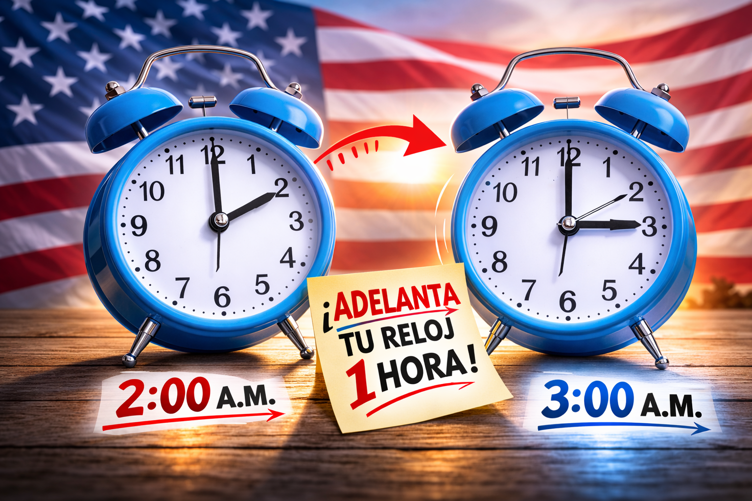 Cambia la hora en Carolina del Norte el domingo 8 de marzo | Qué Pasa